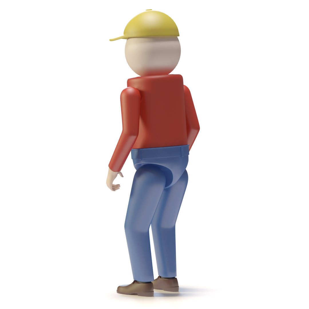 Toy Character 3d Model