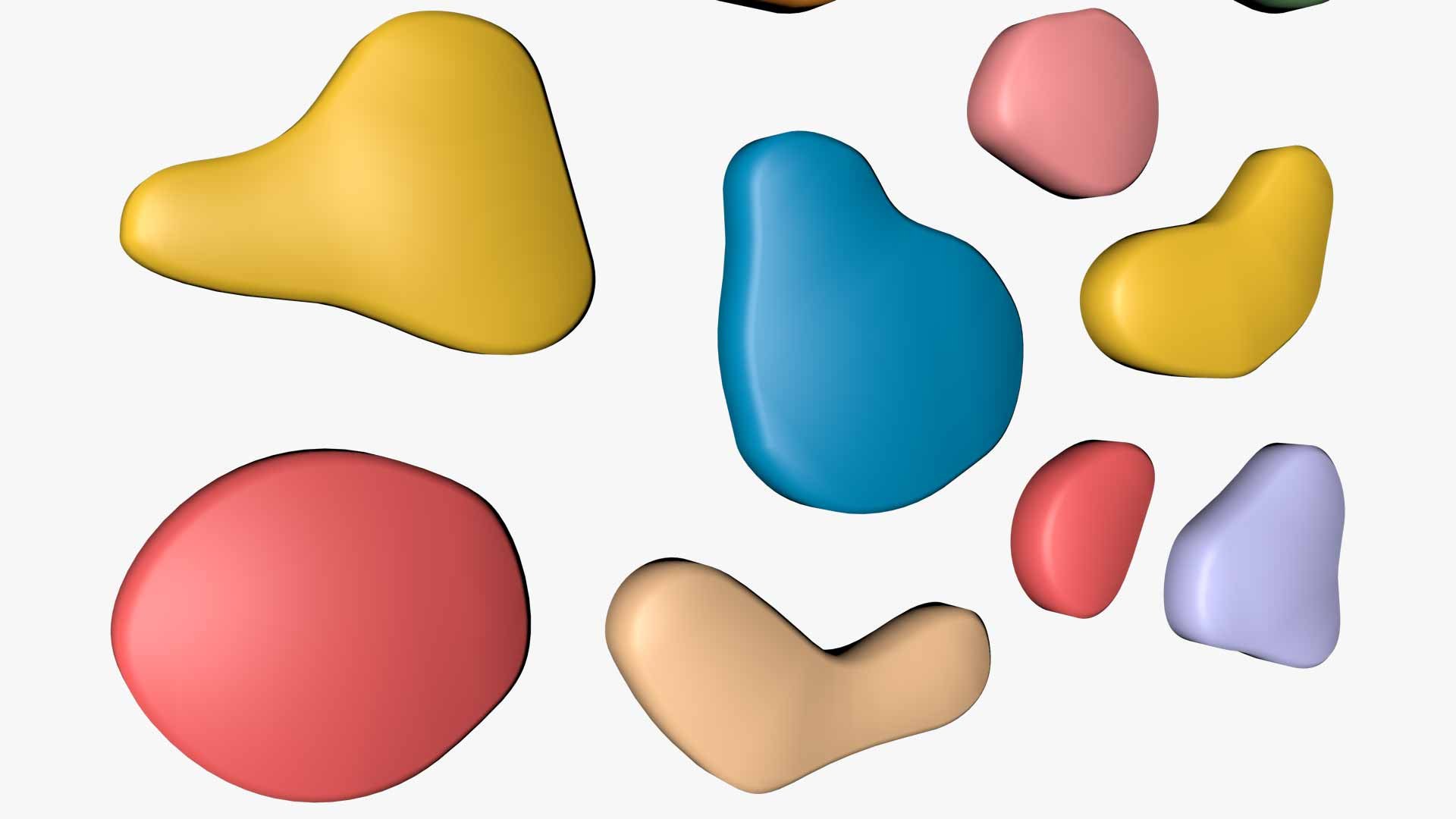 3D ABSTRACT SHAPE PACK - TurboSquid 2075521