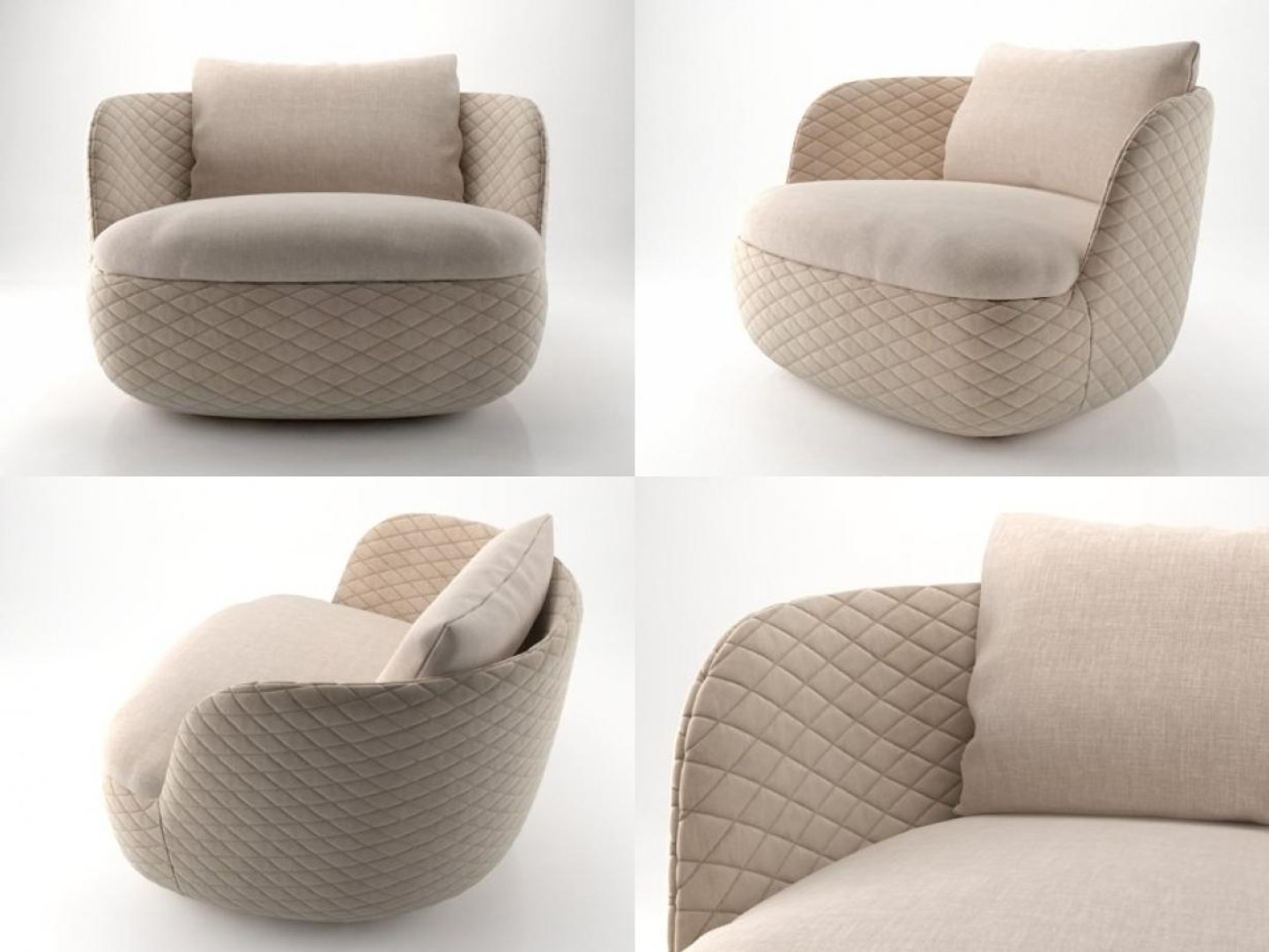 3D Bart Armchair - TurboSquid 1175793