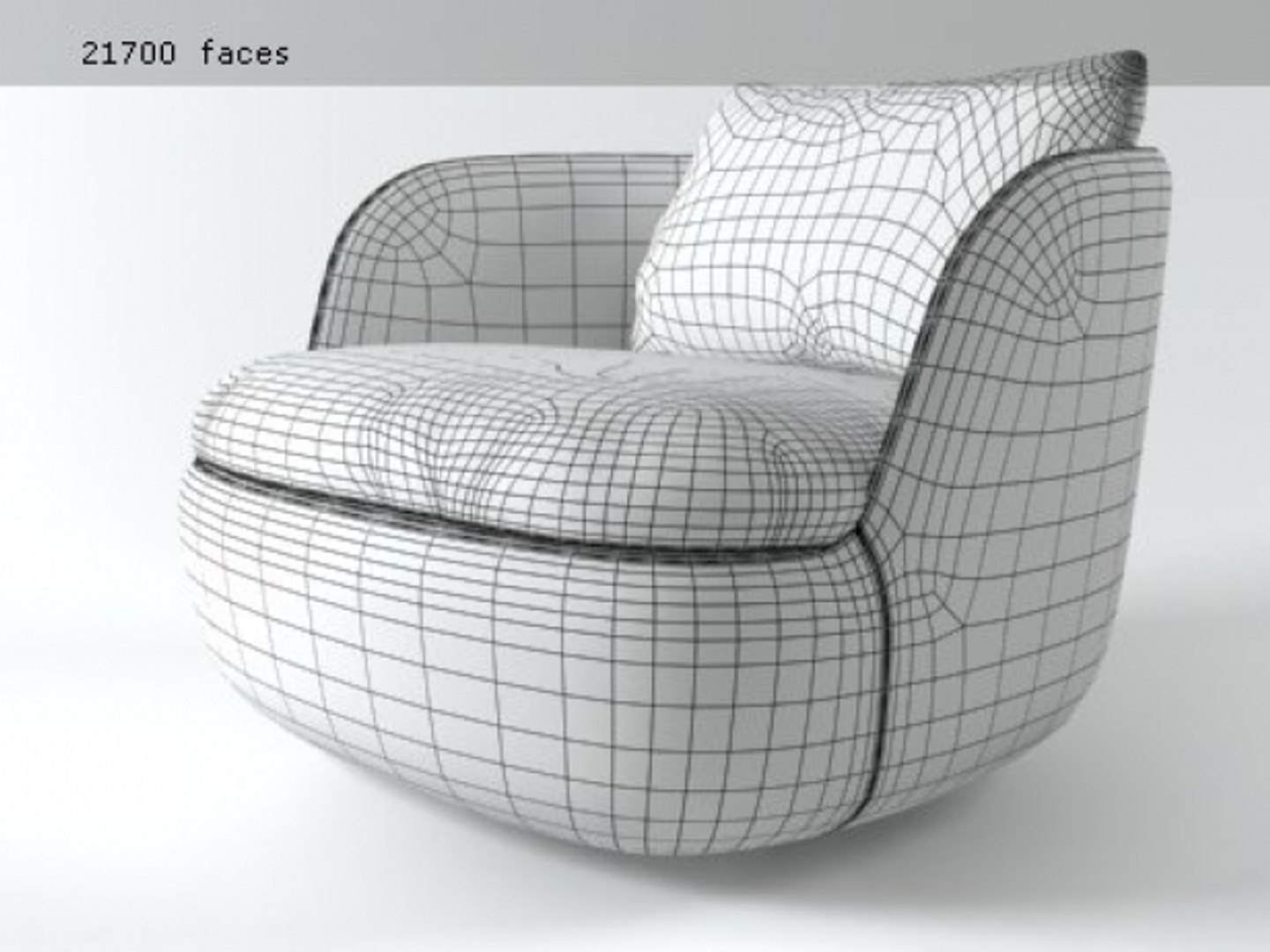 3D Bart Armchair - TurboSquid 1175793