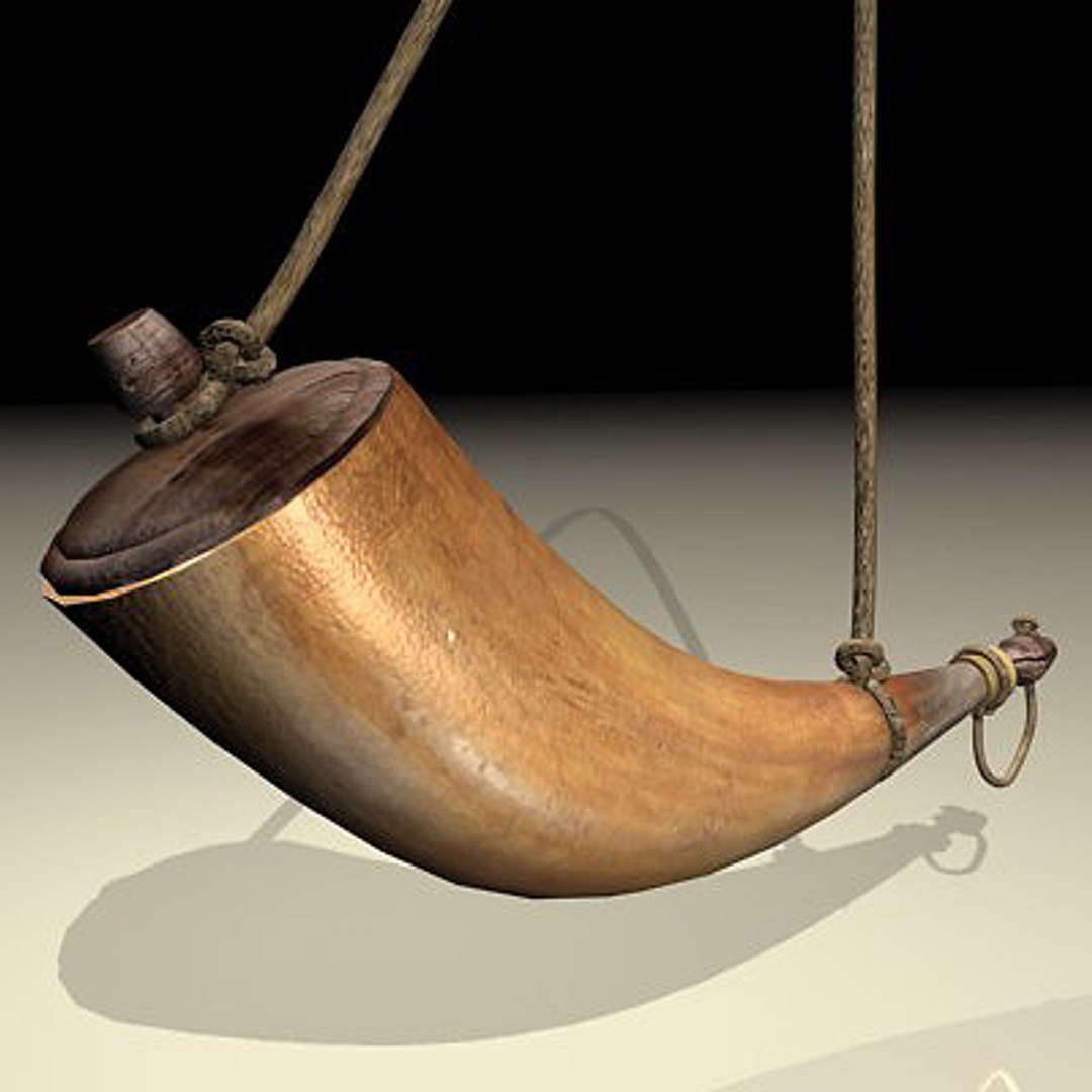 3ds Max Powder Horn