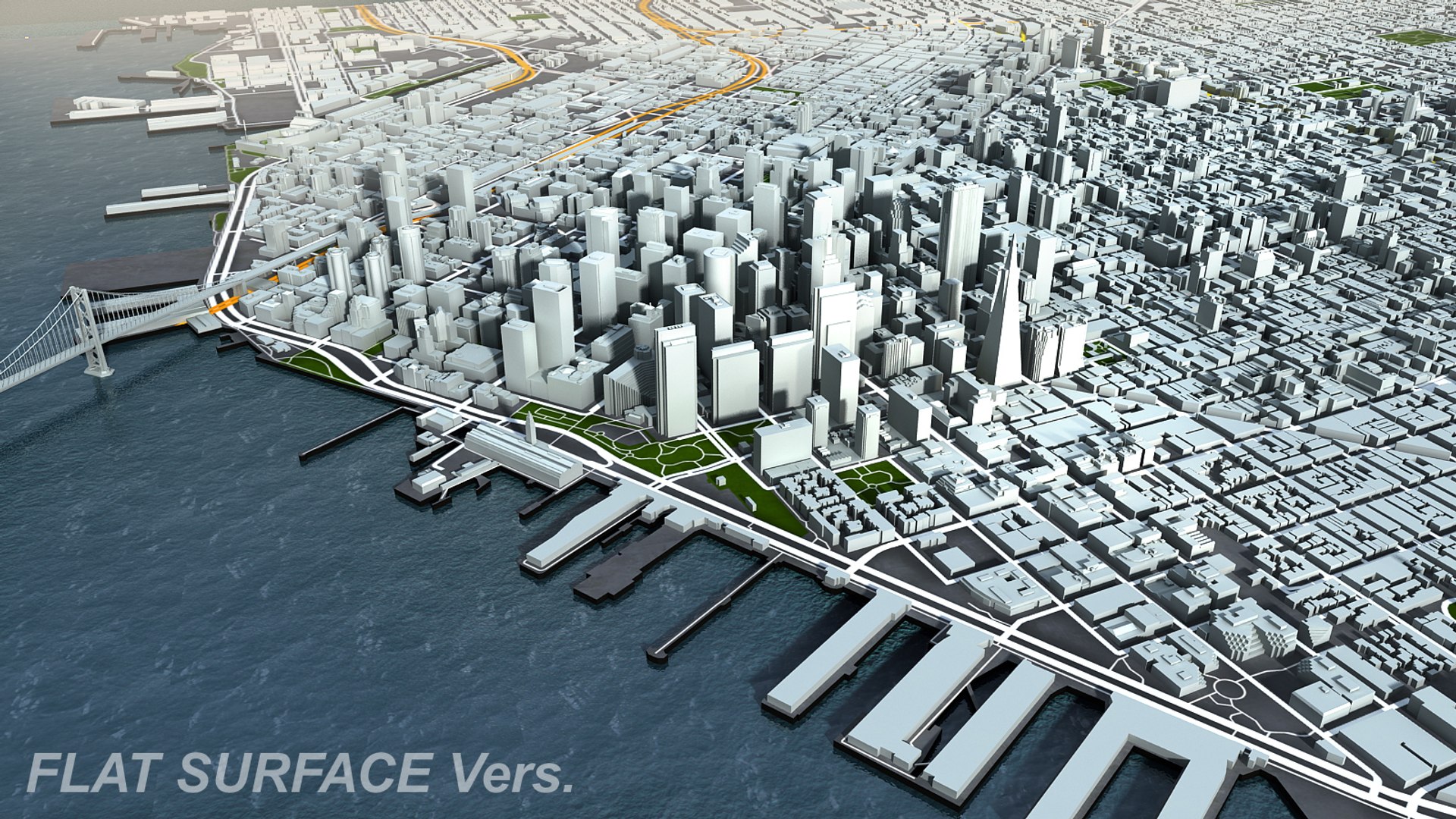 San Francisco Skyline Pack 3D Model - TurboSquid 1355711