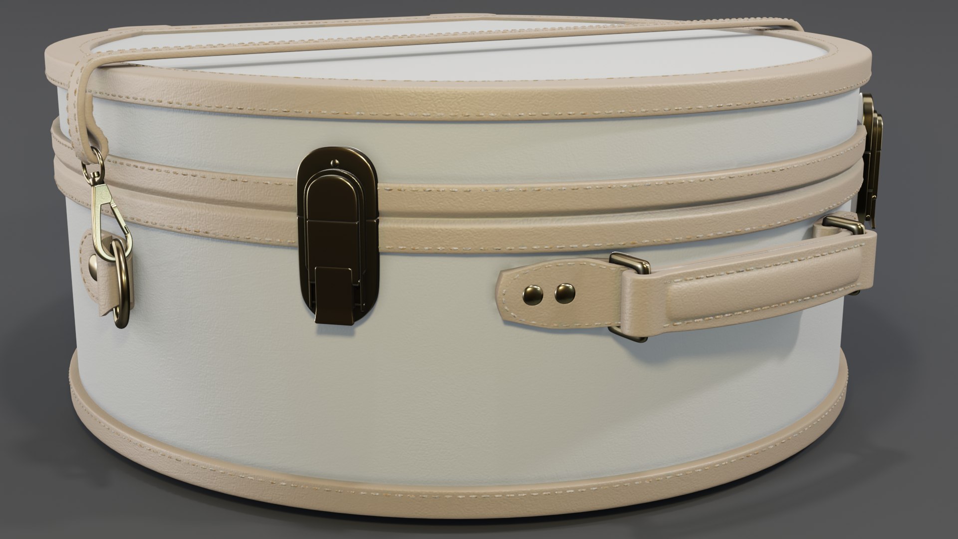 Steamline Sweetheart Hatbox Large 3D - TurboSquid 2039542