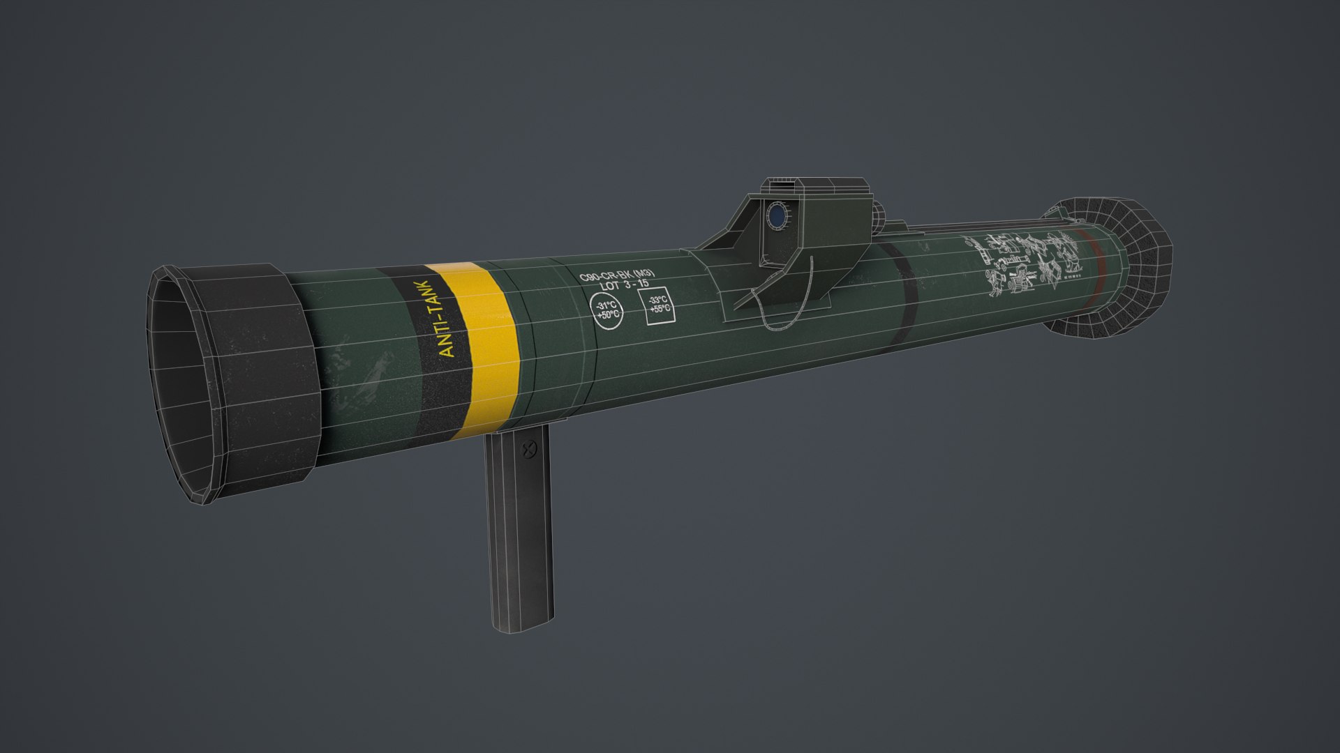 3D Model Instalaza C90-CR-RB M3 - TurboSquid 2211121