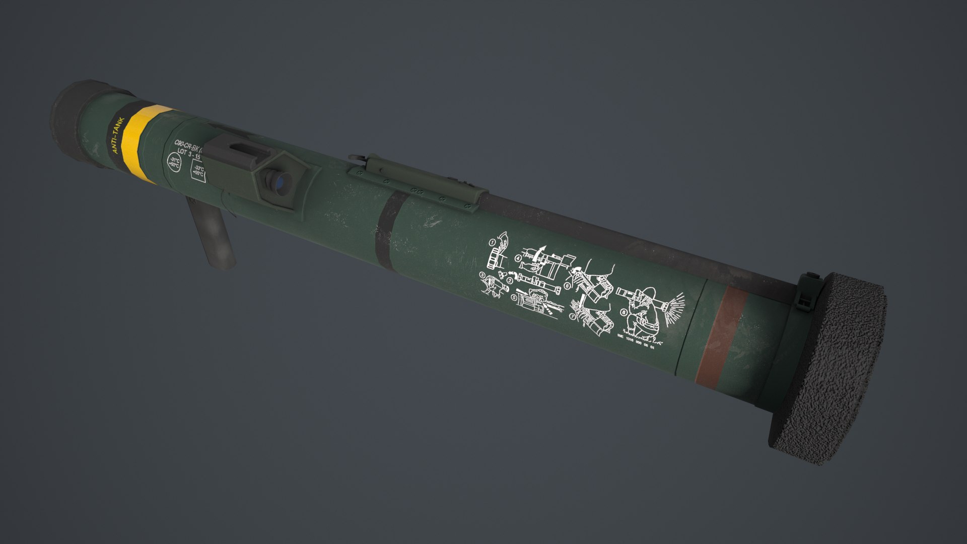 3D Model Instalaza C90-CR-RB M3 - TurboSquid 2211121