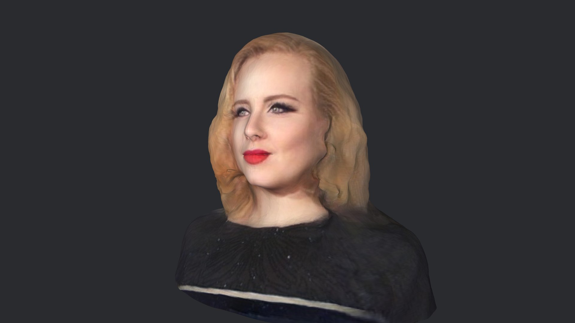 Adele- Realistic bust head ready 3d Model model - TurboSquid 1970380