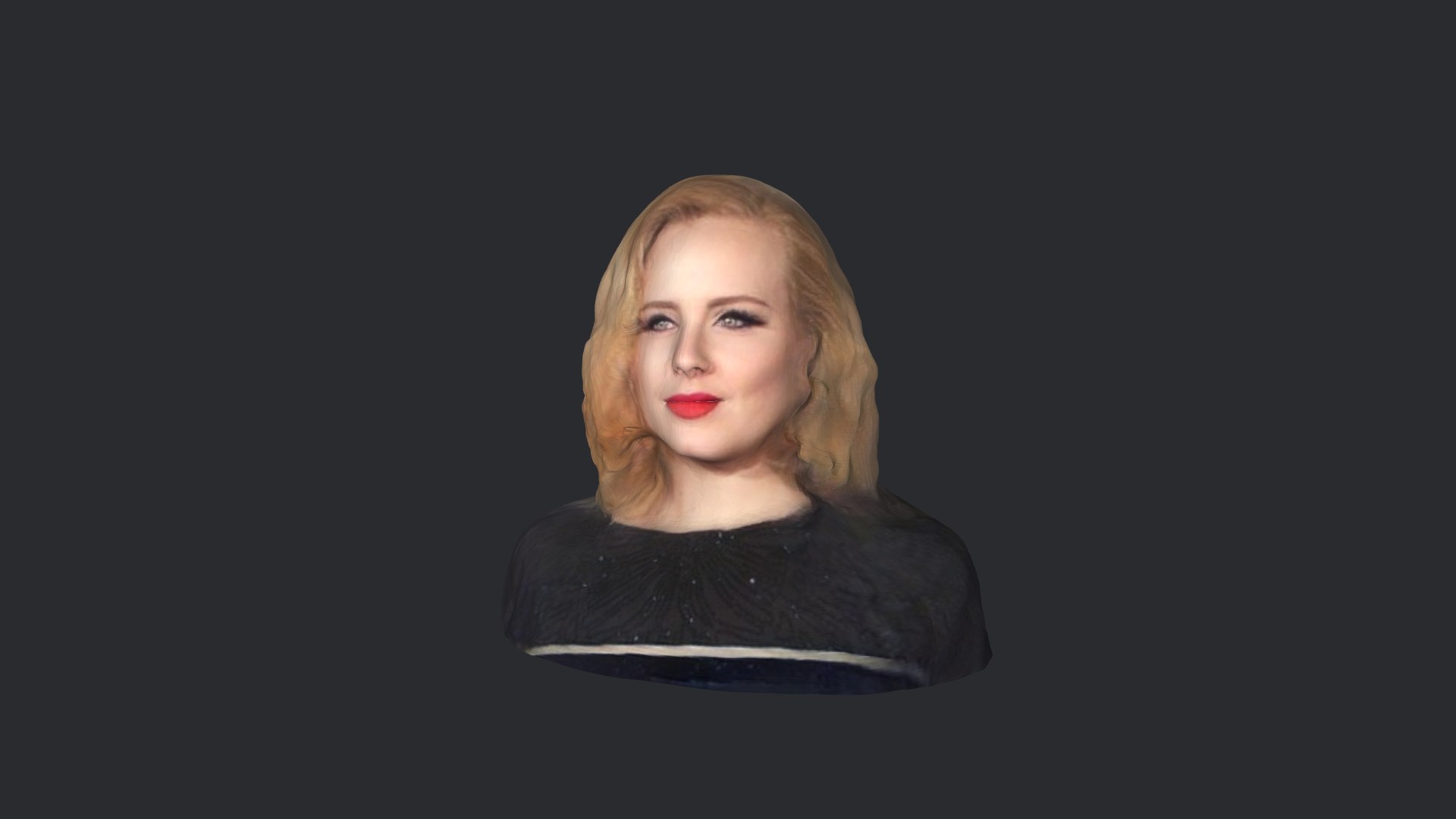 Adele- Realistic bust head ready 3d Model model - TurboSquid 1970380