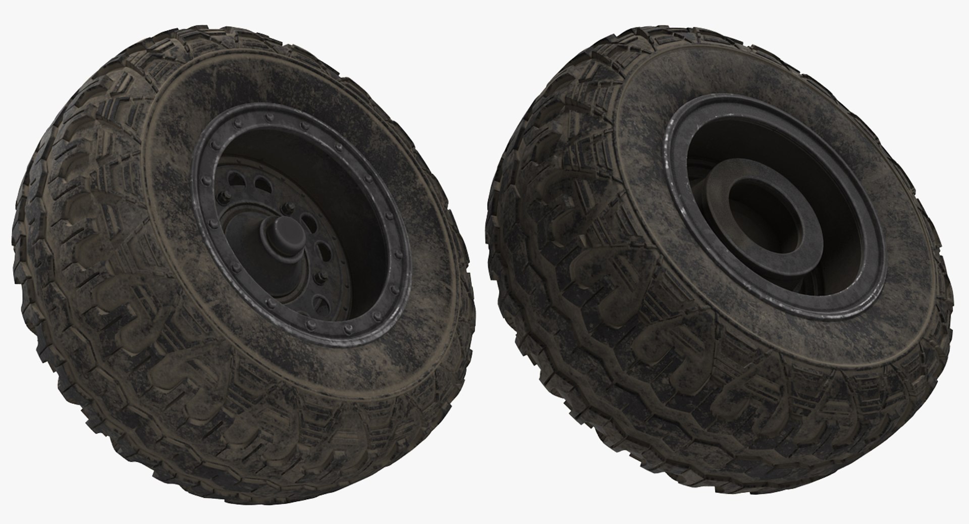 3d buggy wheel