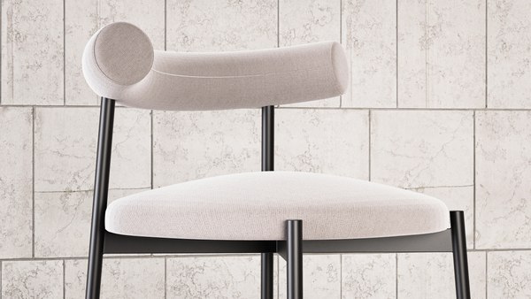 modelo 3d PAMPA bar stool by CHAIRS MORE - TurboSquid 1955119