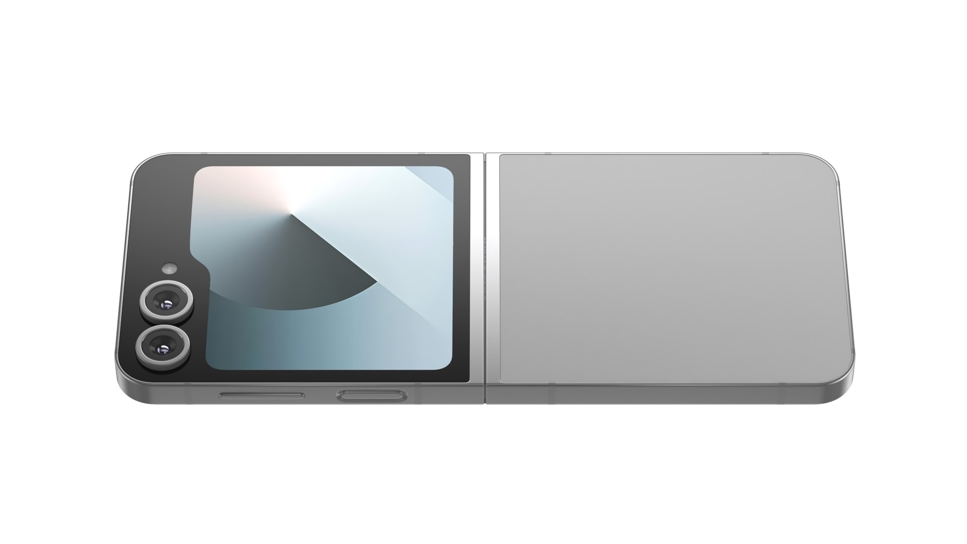 Samsung Galaxy Z Flip6 Silver Shadow 3D Model - TurboSquid 2265069