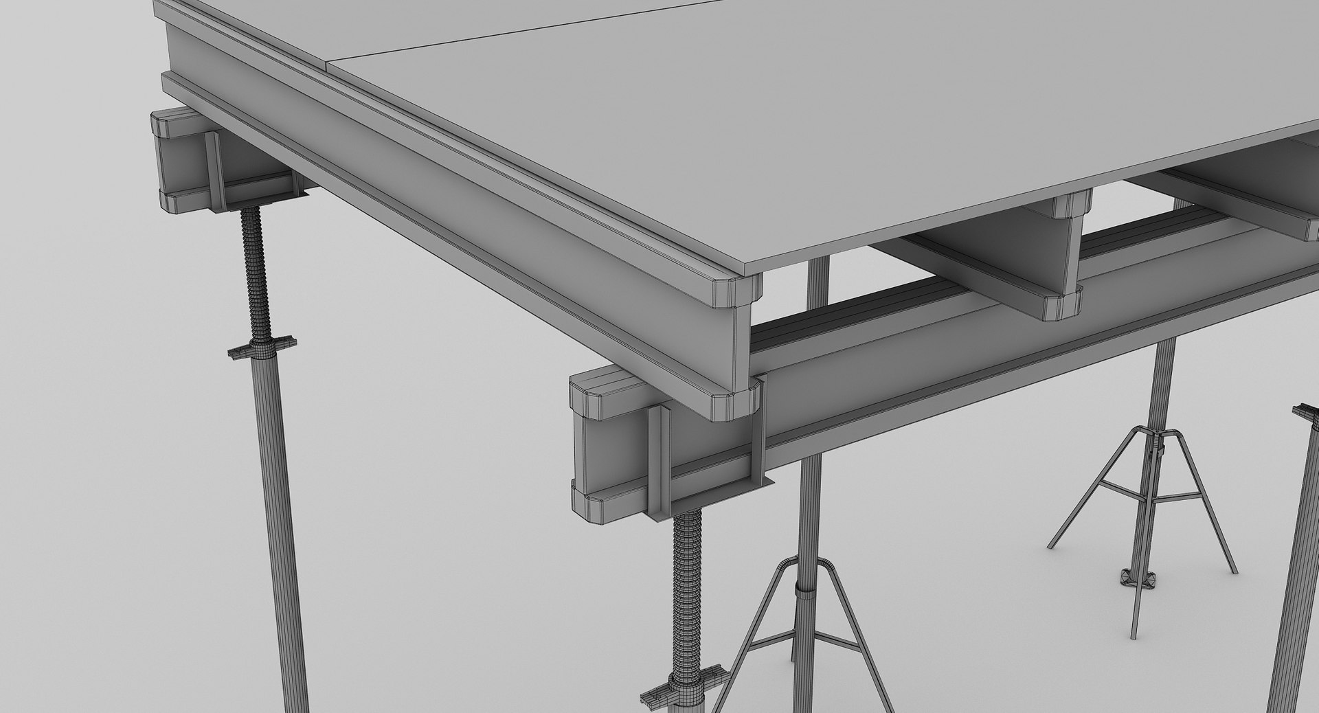 Horizontal Formwork 2 3D Model - TurboSquid 1180737