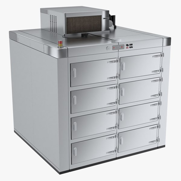 modelo 3d Almacenamiento de cadáveres en la morgue - TurboSquid 2273800