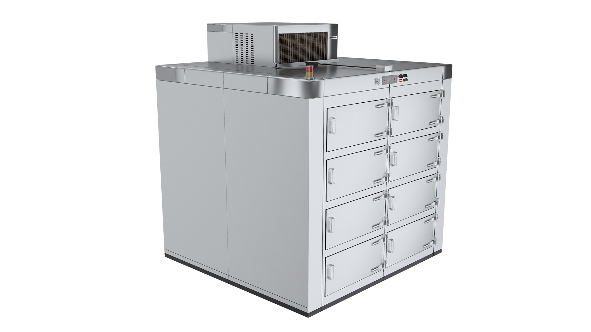 3D Morgue Body Storage Model - TurboSquid 2273800