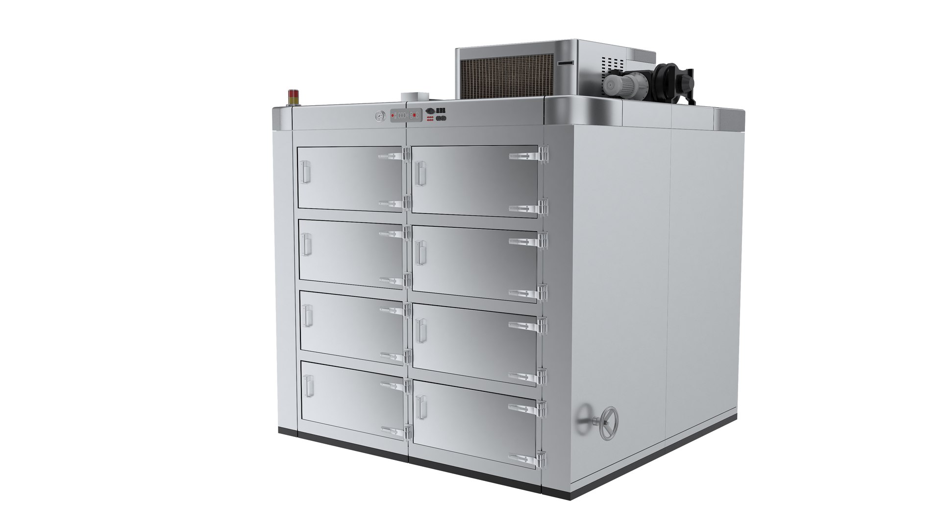 3D Morgue Body Storage Model - TurboSquid 2273800