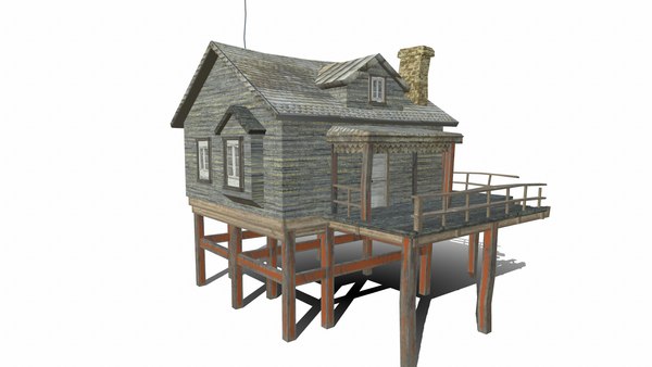 Free cliff house 3D model - TurboSquid 1593683