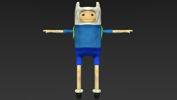 3d finn adventure time