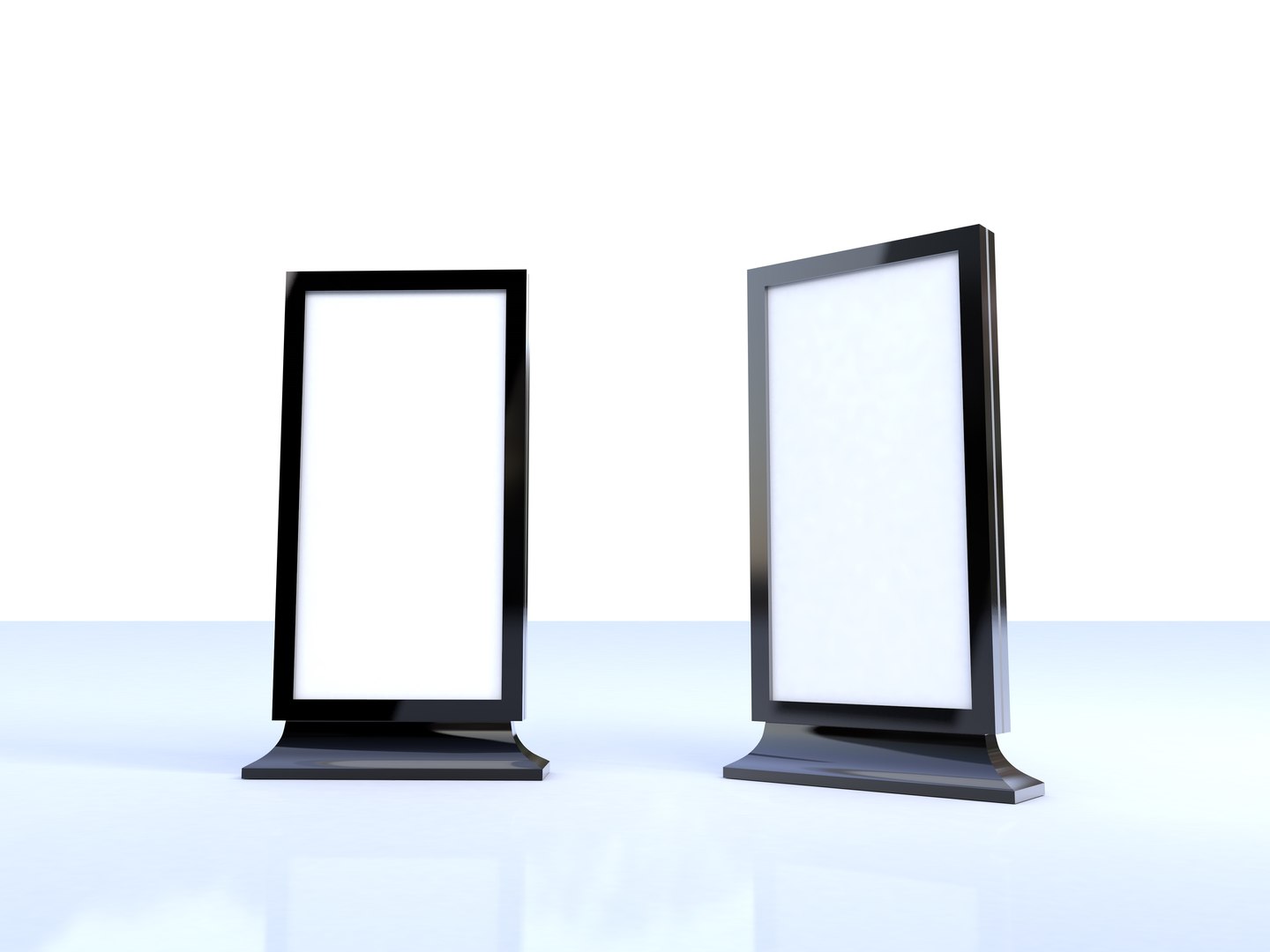 3D Sign Light Board Model - TurboSquid 1344537