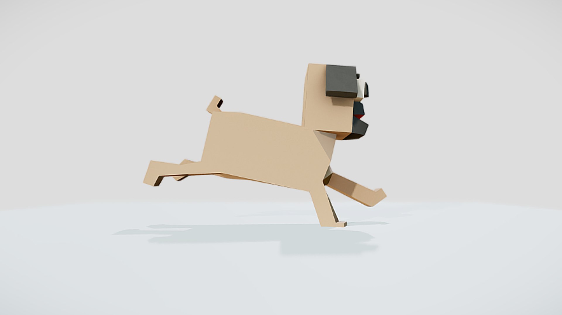 3D Model Simple Pug Animations - TurboSquid 1510863