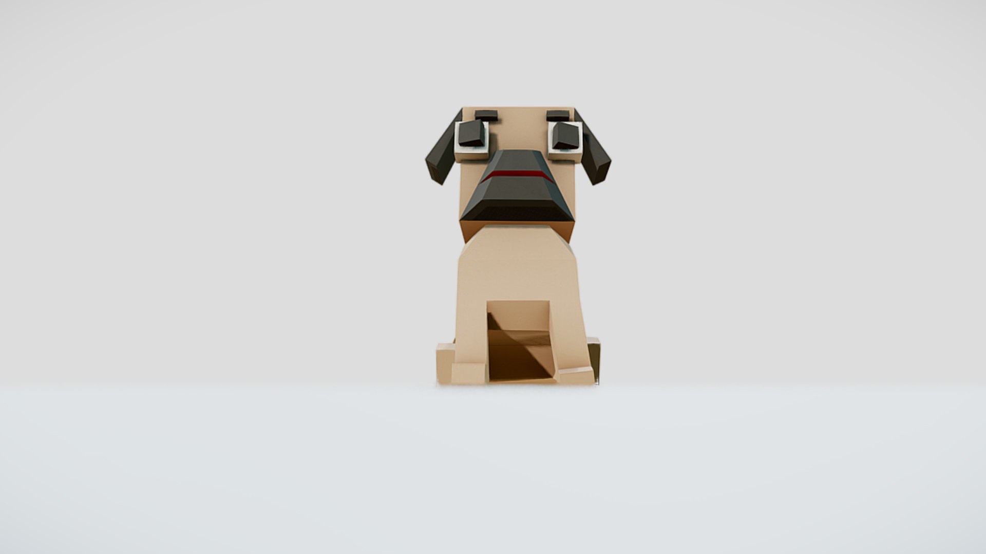 3D Model Simple Pug Animations - TurboSquid 1510863