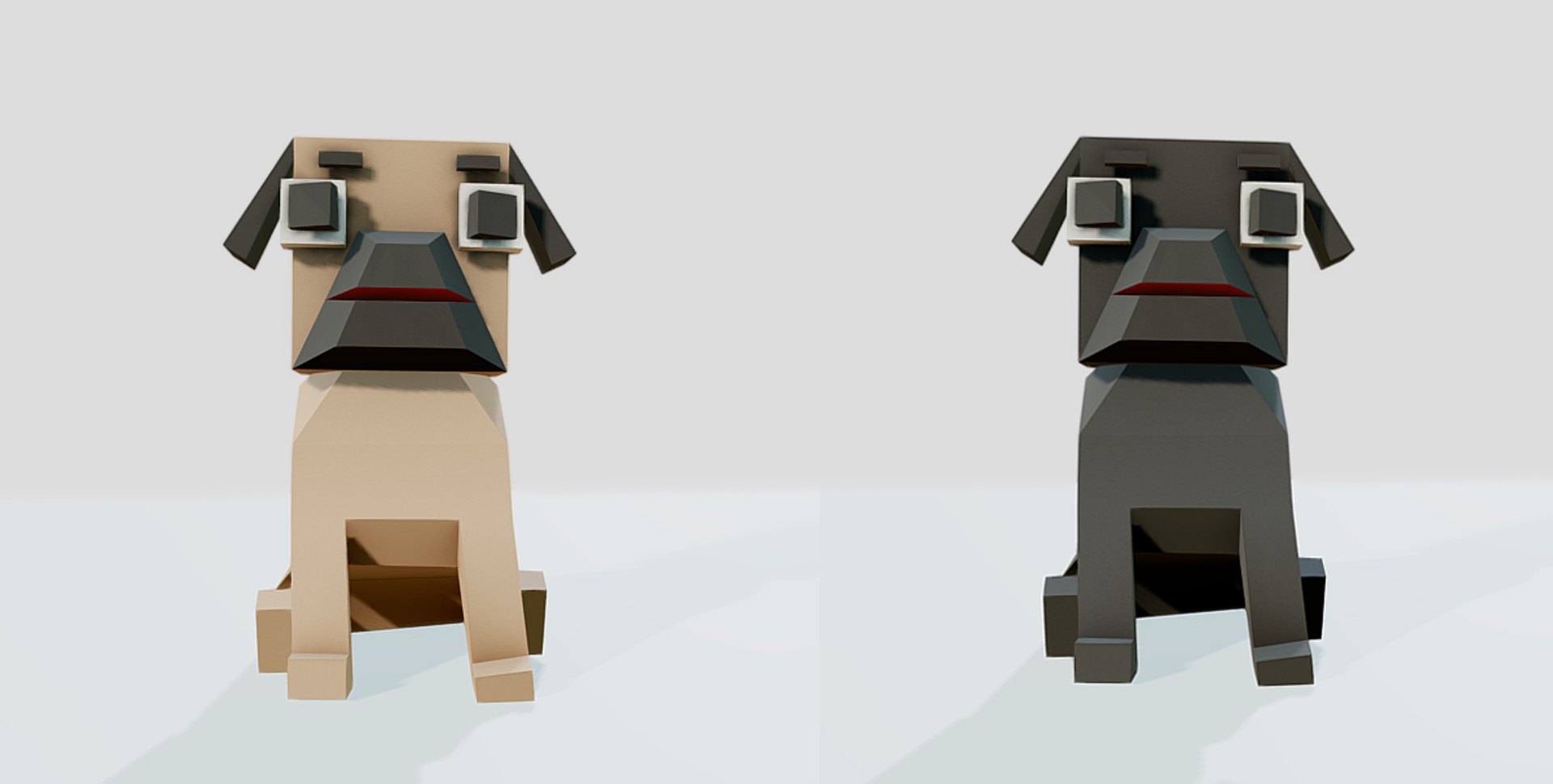 3D Model Simple Pug Animations - TurboSquid 1510863
