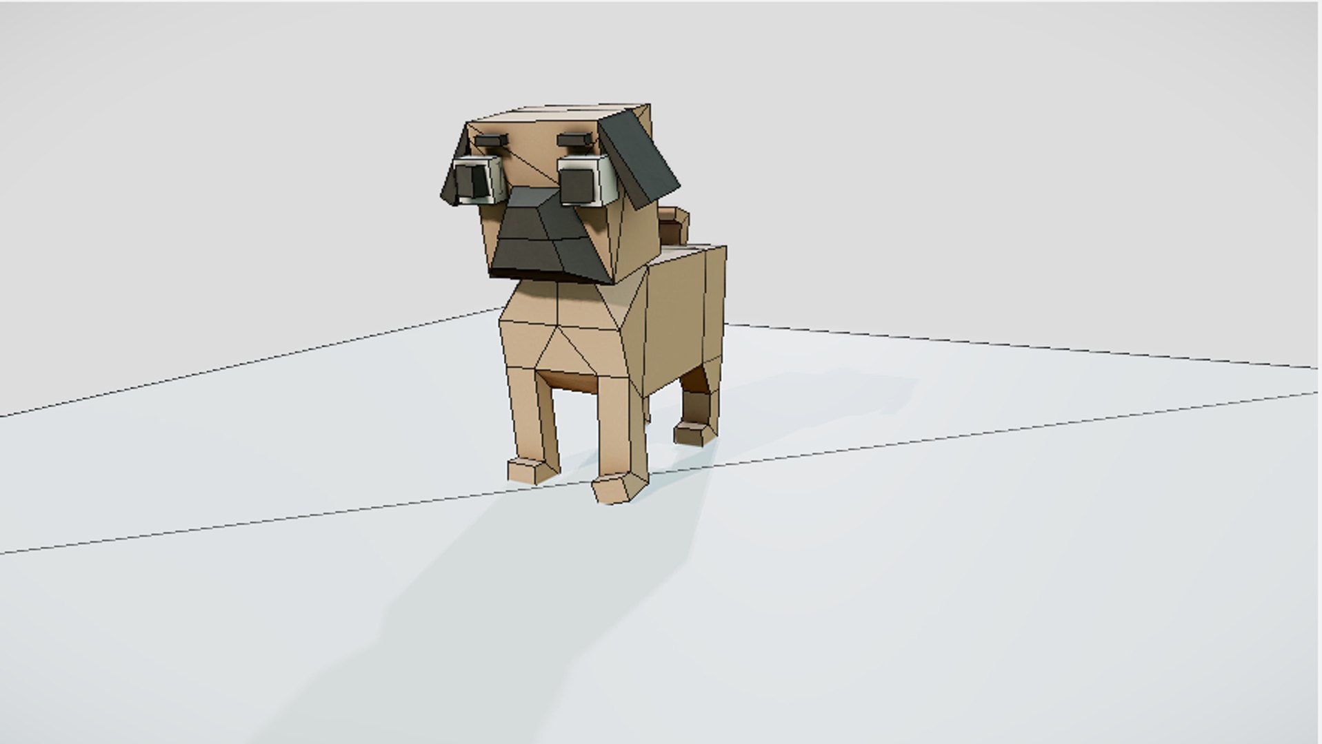 3D Model Simple Pug Animations - TurboSquid 1510863