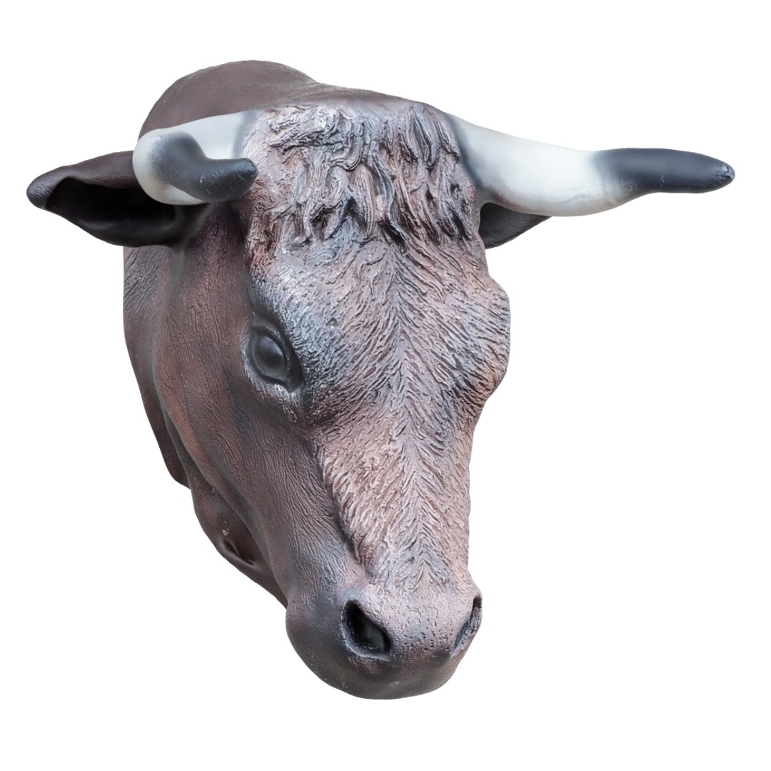 3D Decorative Bull Head Wall - TurboSquid 1671146