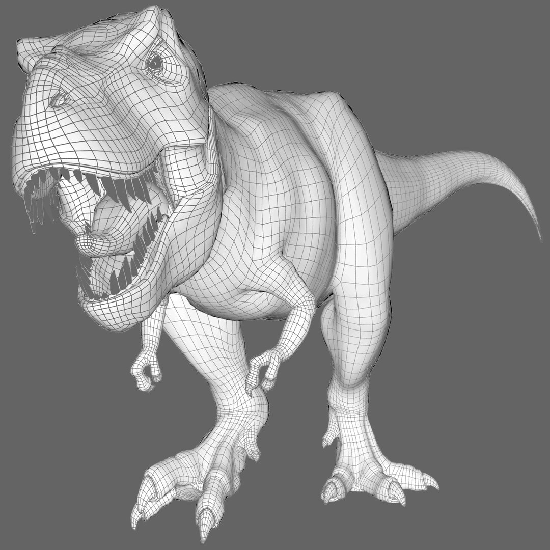 3D Model Tyrannosaurus Rex - TurboSquid 1337438