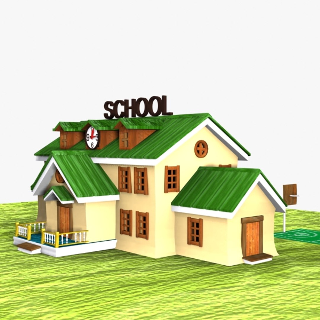 3ds Cartoon School Toon