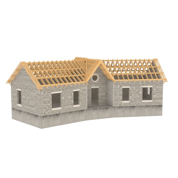 3d model house construction