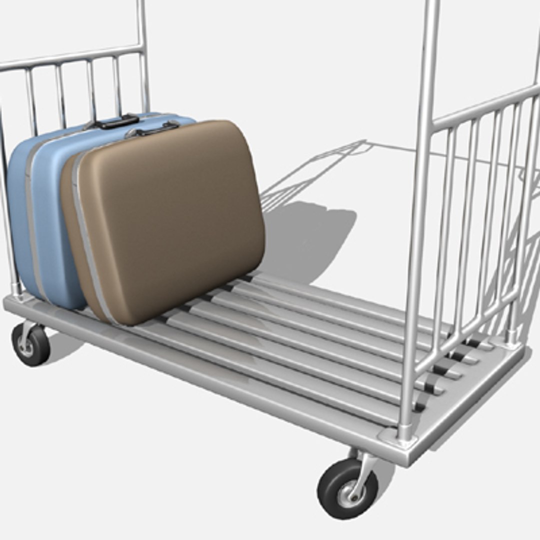 Valet Cart 3d Model