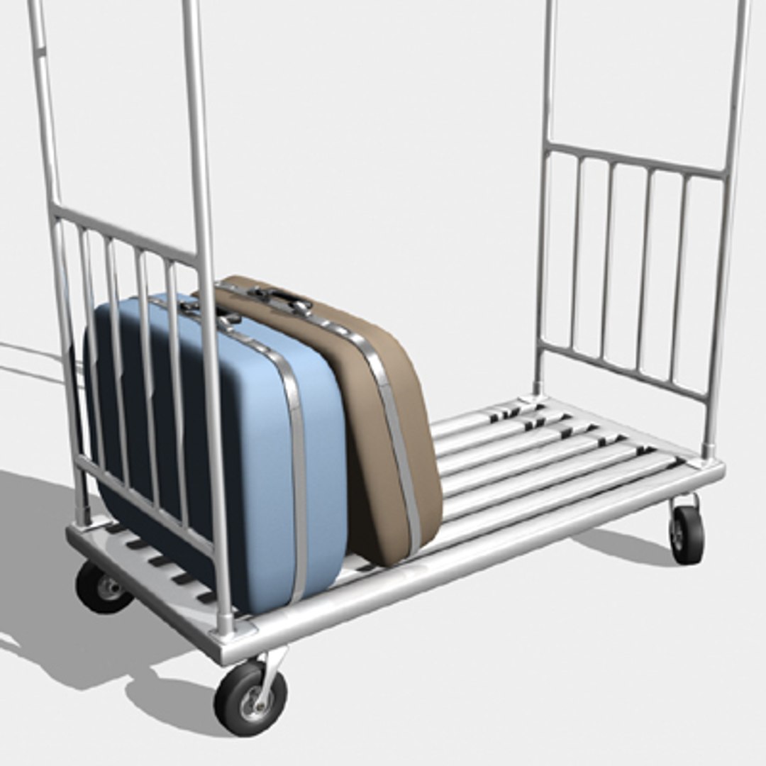 Valet Cart 3d Model