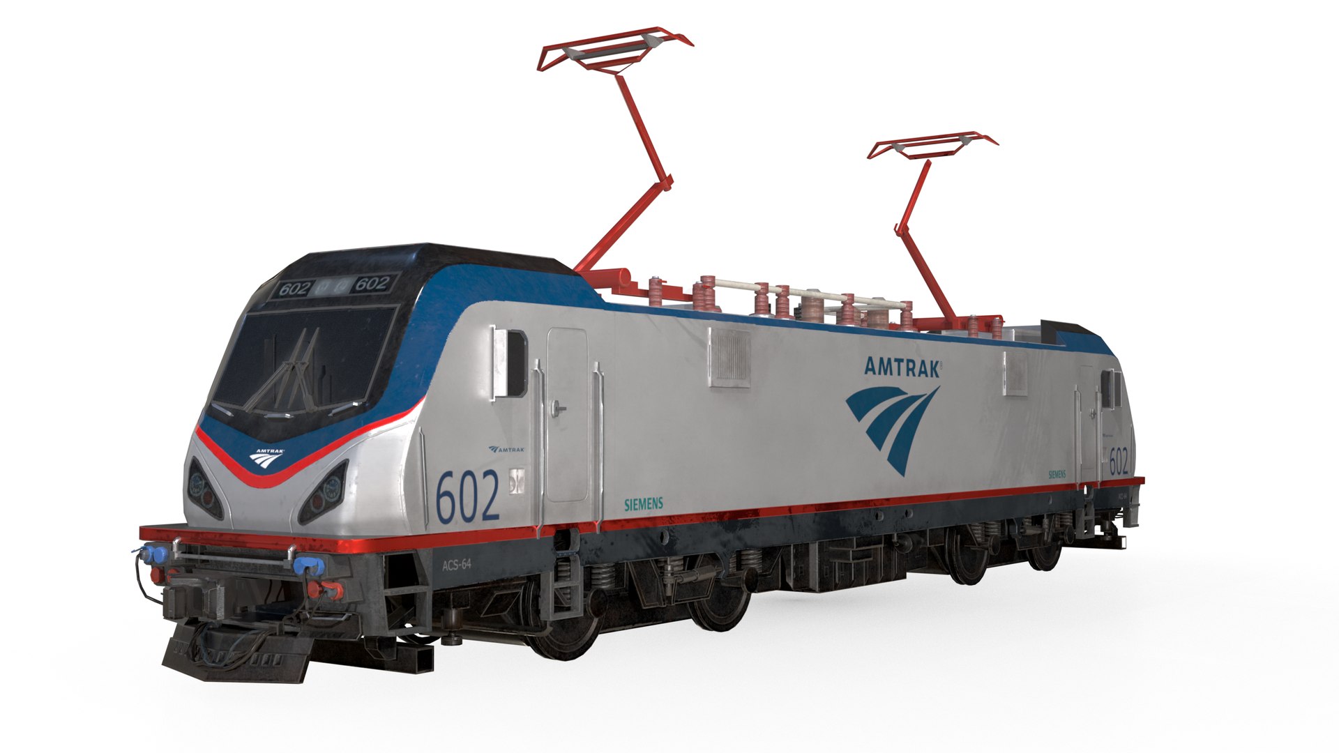 3D Siemens ACS-64 - TurboSquid 2280925