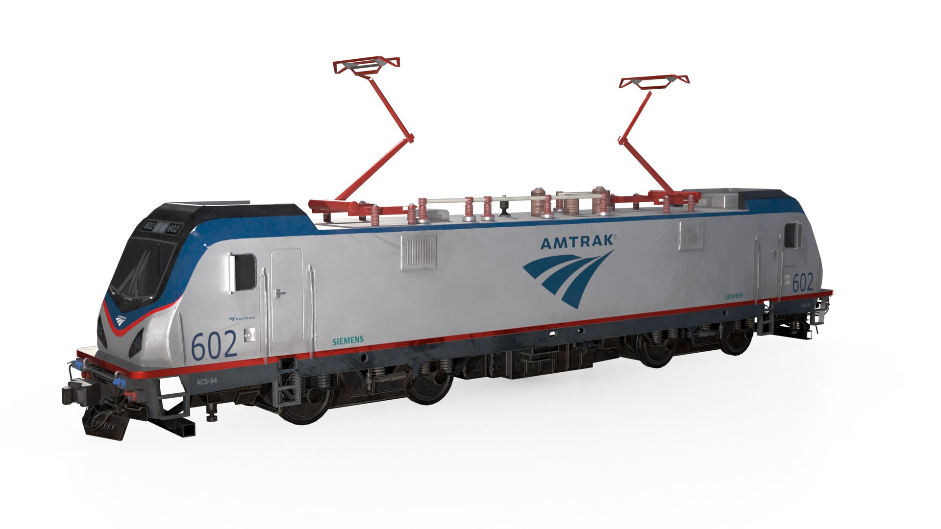 3D Siemens ACS-64 - TurboSquid 2280925