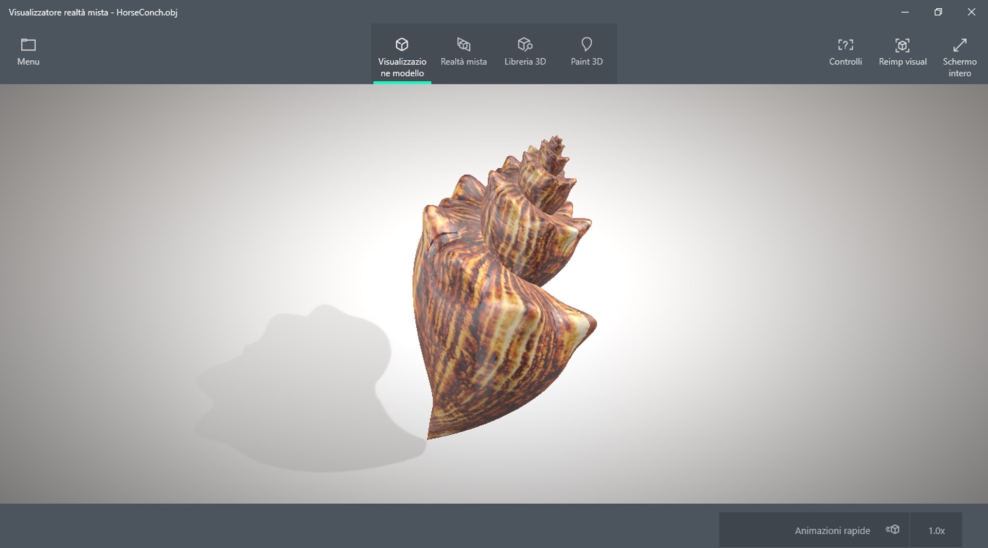 Horse conch 3D model - TurboSquid 1317062