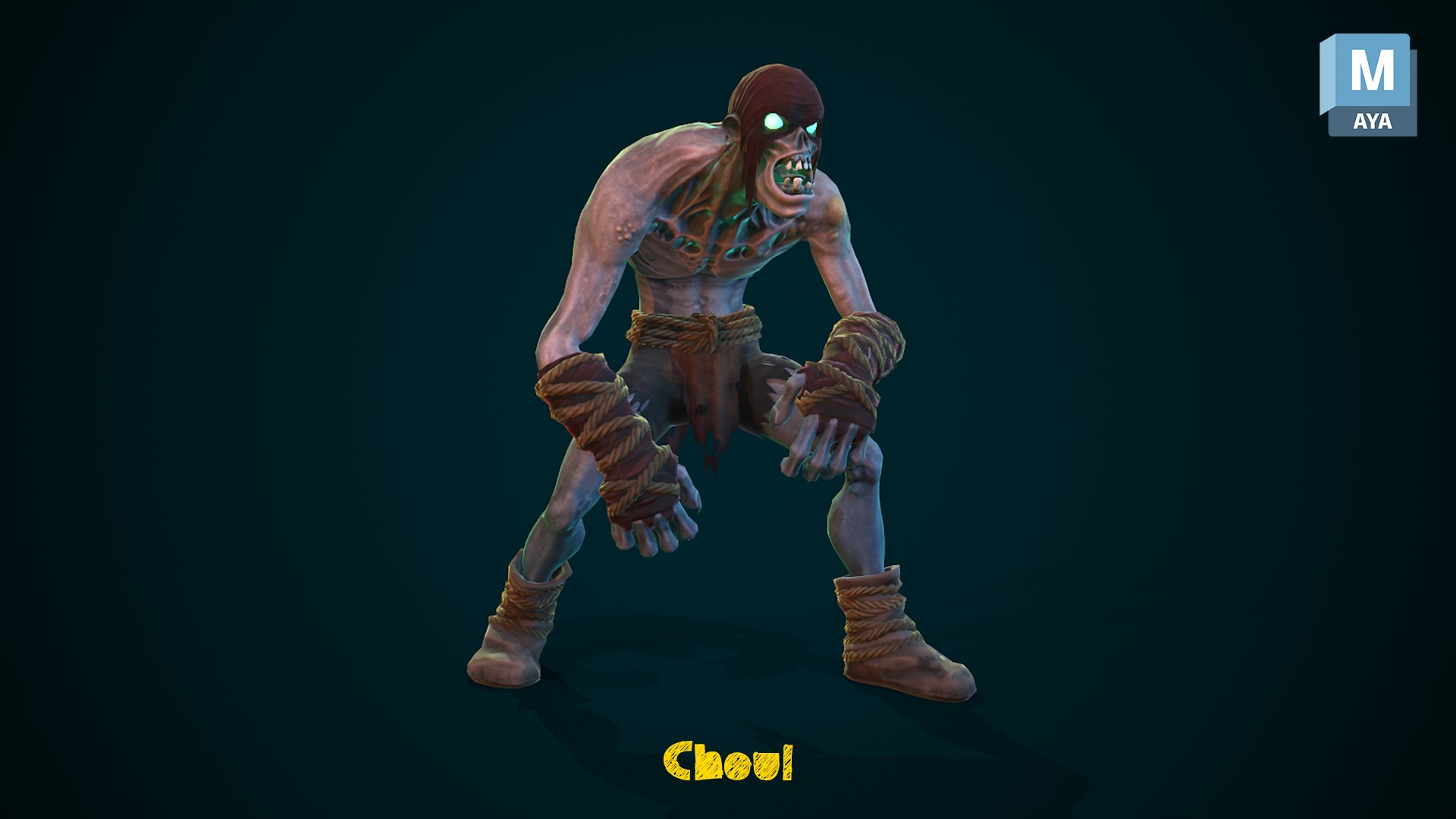 3D Model Ghoul - TurboSquid 2287946