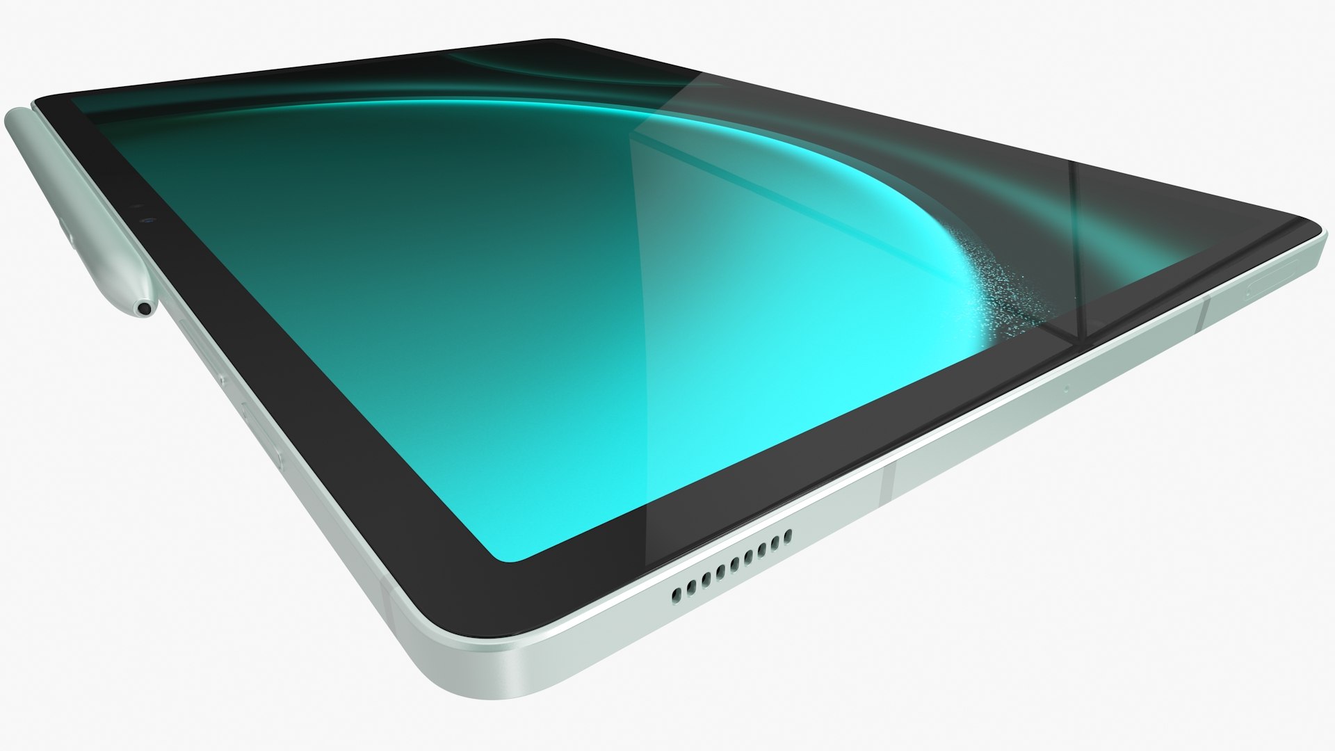 3D model Samsung Galaxy Tab S9 FE Mint - TurboSquid 2147414