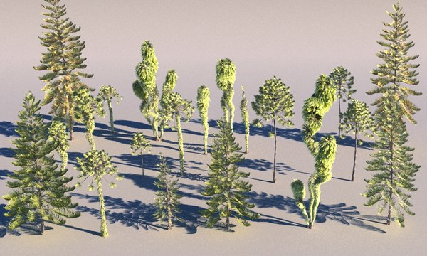 3D model prehistoric plants tree - TurboSquid 1676967