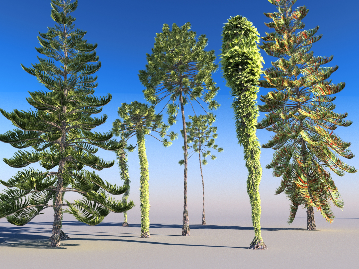 3D model prehistoric plants tree - TurboSquid 1676967