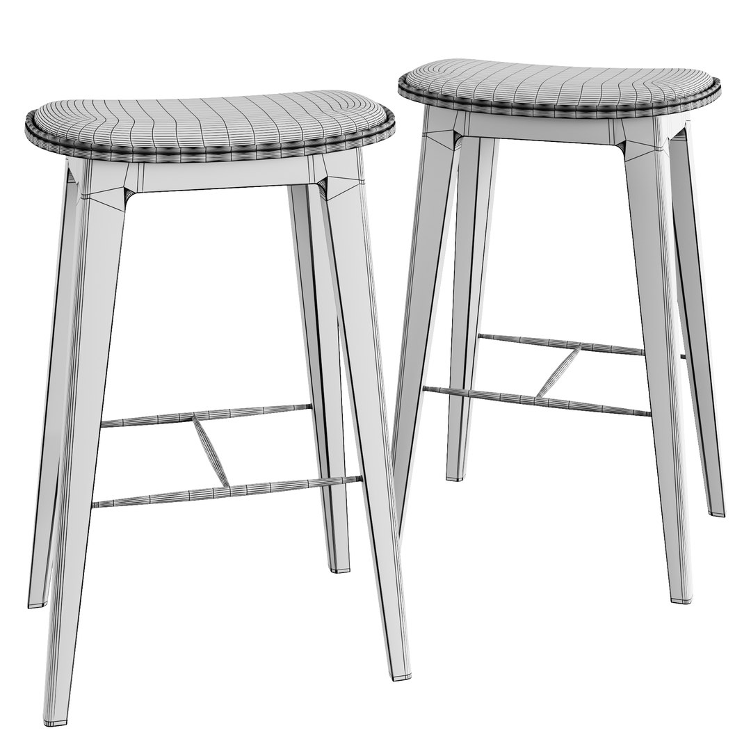 Sackit Nordic Bar Stool 3d Model 3D Model - TurboSquid 2242301