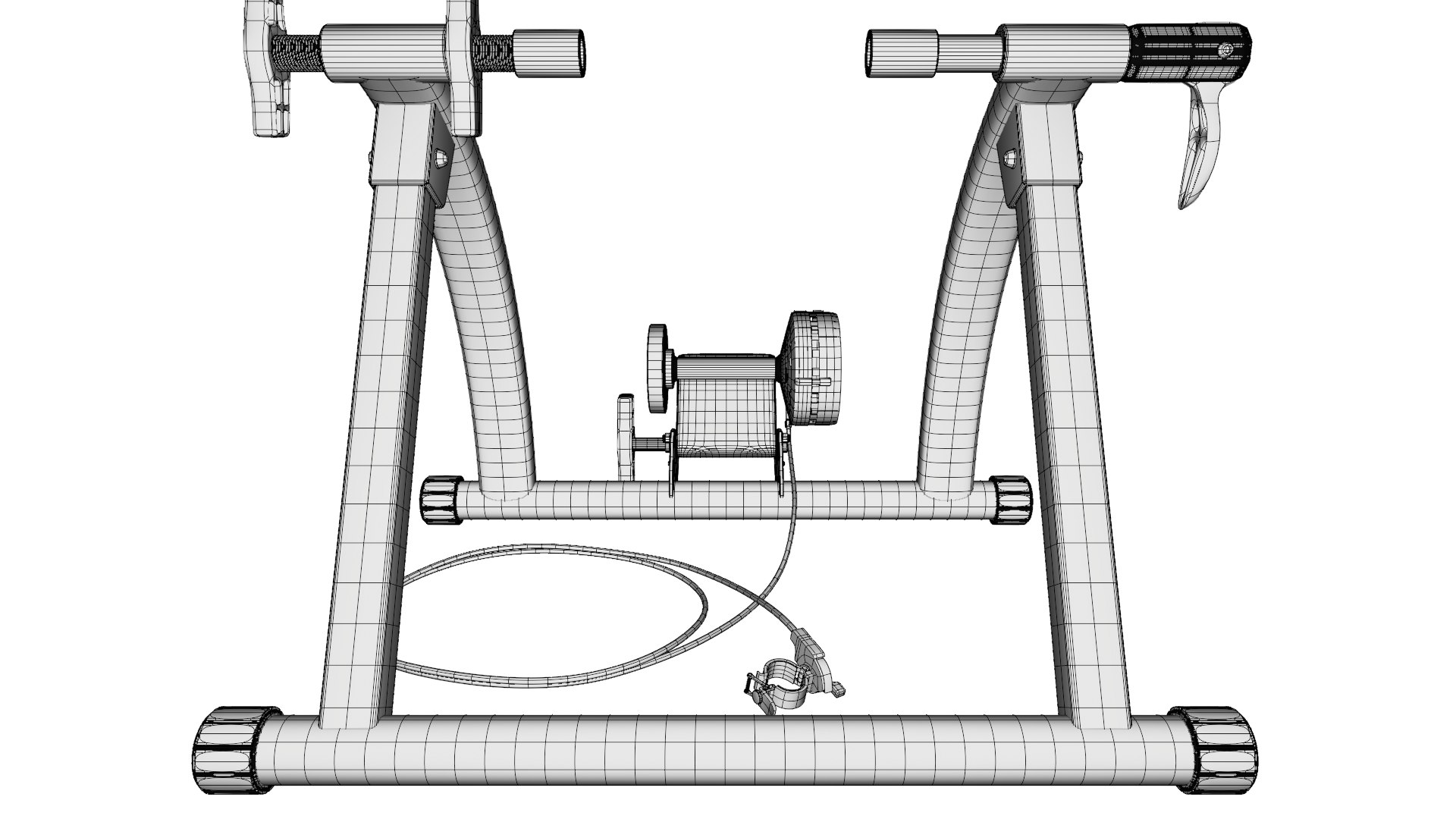 3D Indoor Bike Trainer Model - TurboSquid 1596787