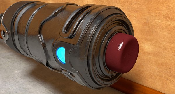 electronic detonator 3d model