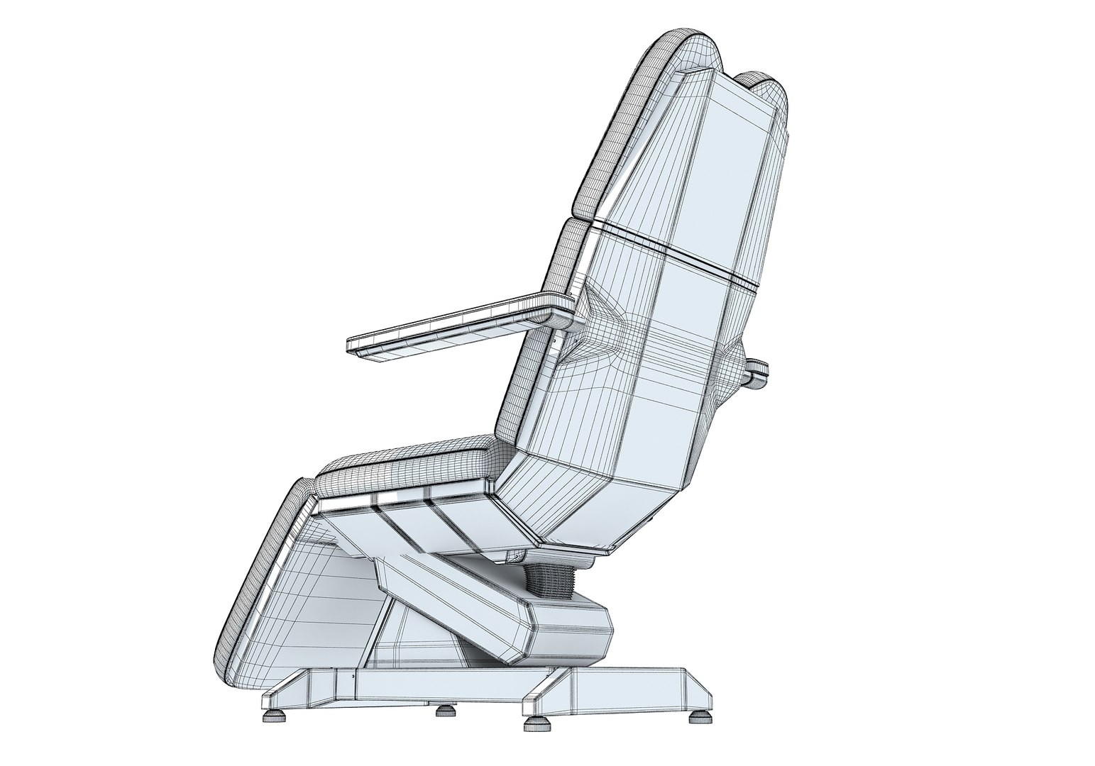 Medical Examination Chair Pose 3 3D Model - TurboSquid 1863242