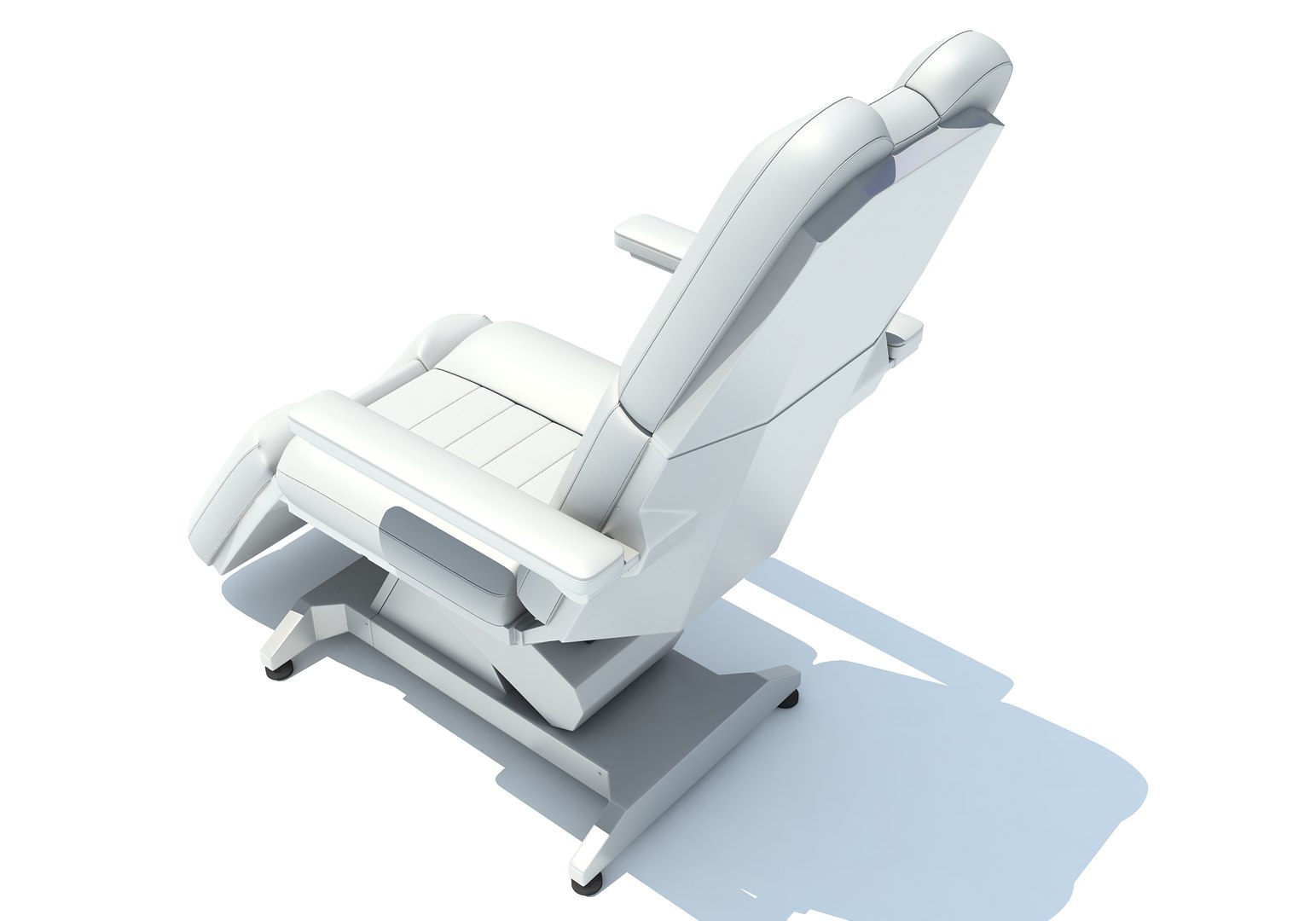 Medical Examination Chair Pose 3 3D Model - TurboSquid 1863242