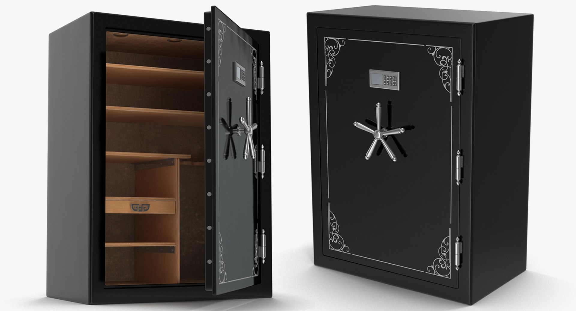 Safes Collection 6 model - TurboSquid 1999974