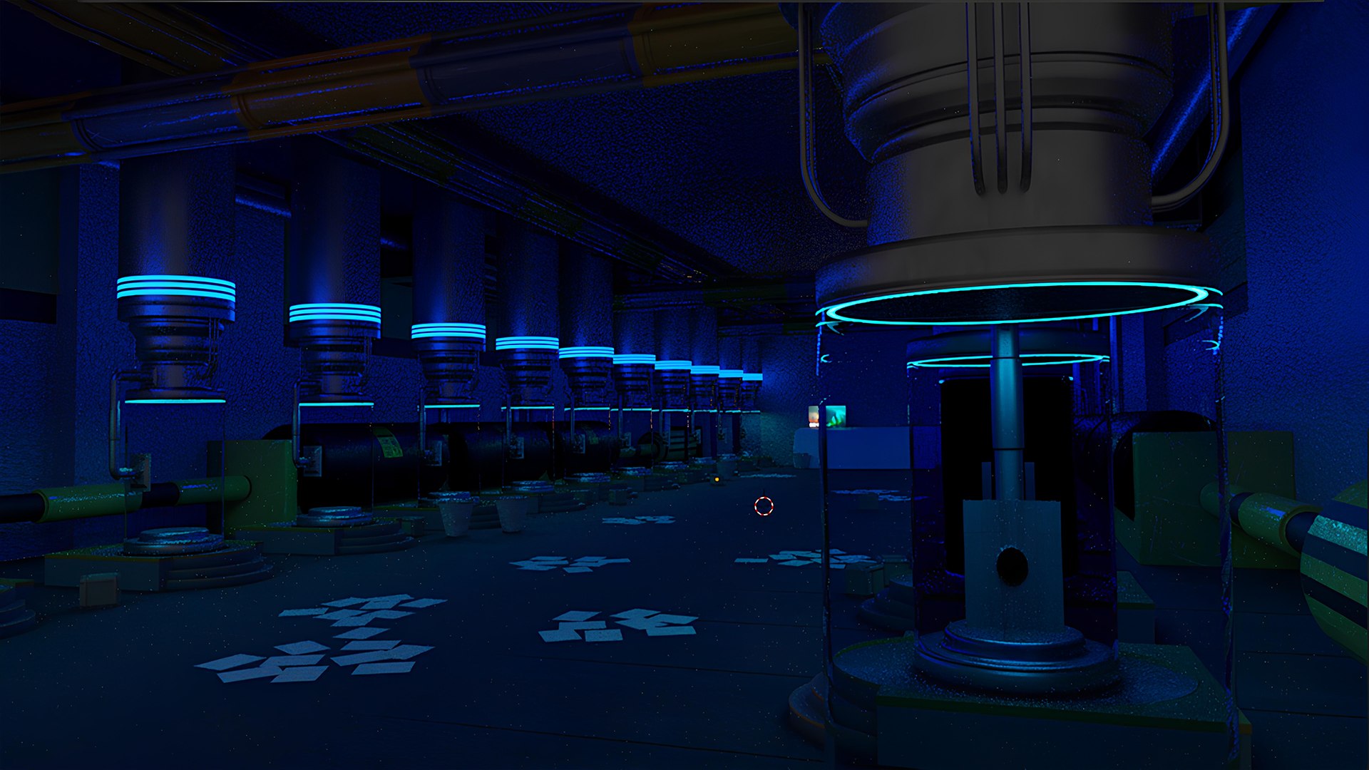 3D Sci-Fi Lab Facility Model - TurboSquid 2134533
