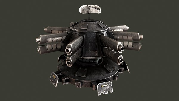 3D defence tower - TurboSquid 1358526