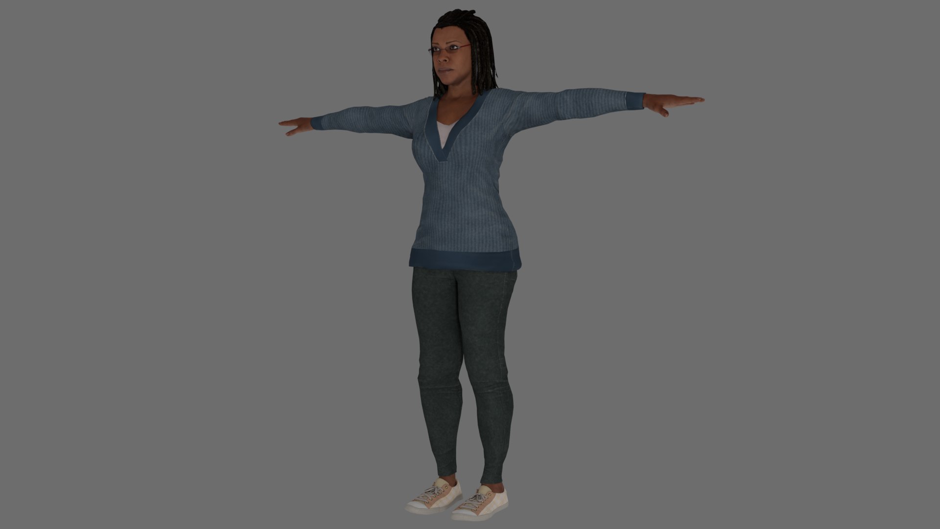 3D Rigged Female Character 31 - TurboSquid 1835473