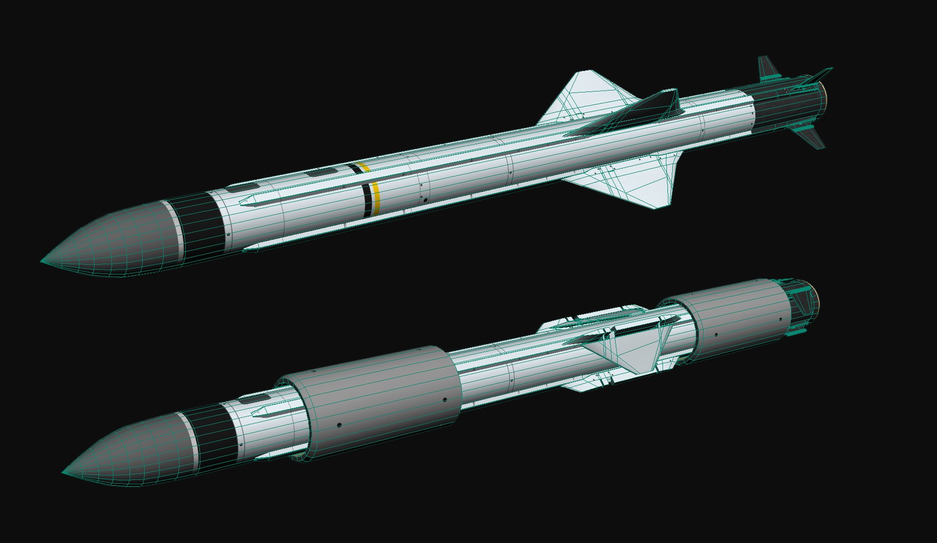3D EXOCET MM40 Block 2 - TurboSquid 2338404