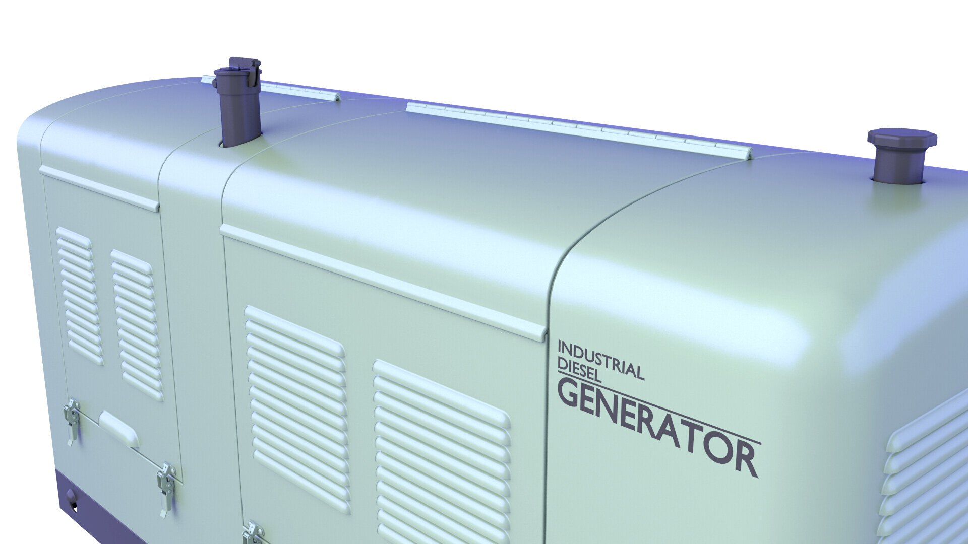 Old Diesel Generator 10 3D Model - TurboSquid 1980023