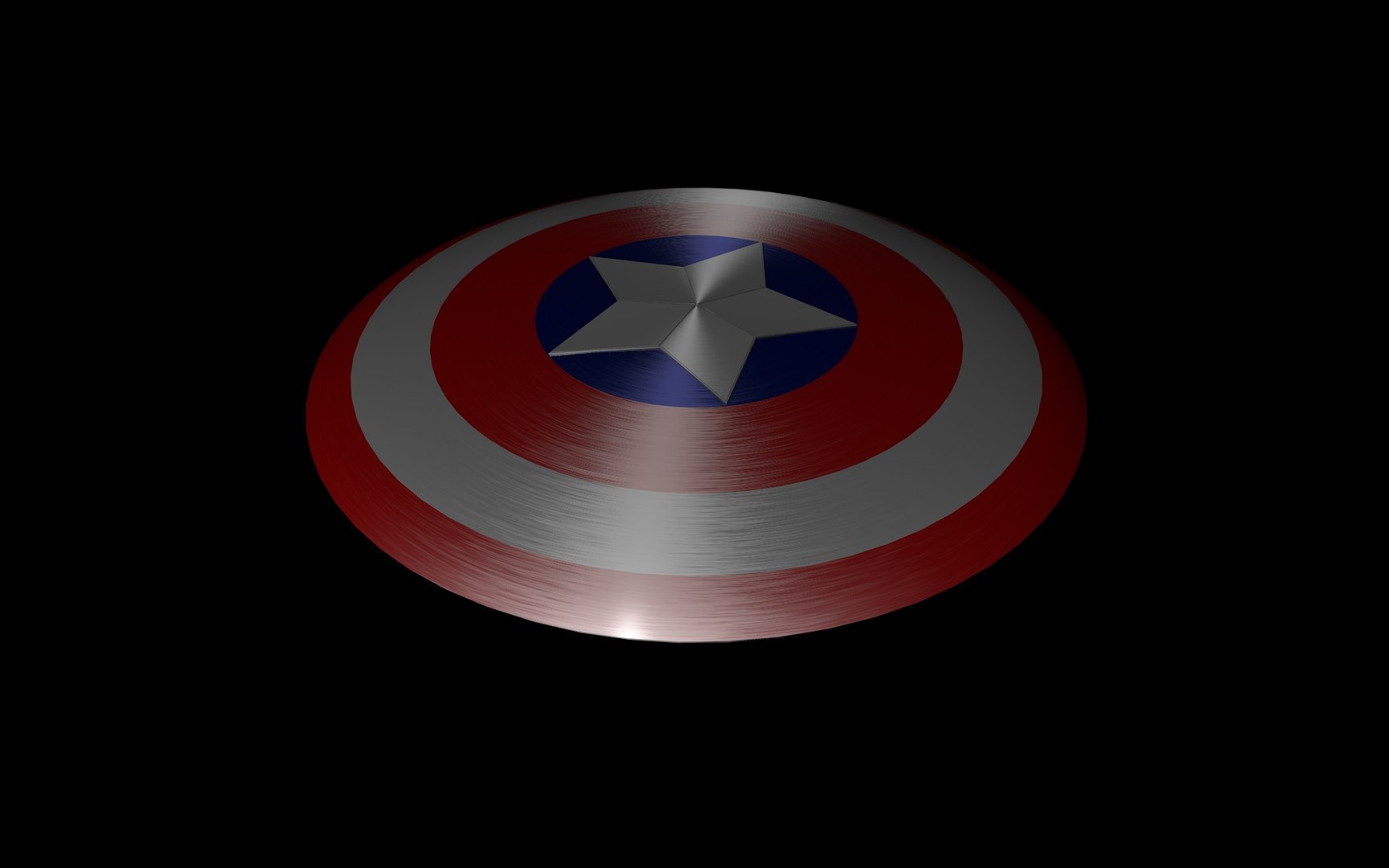 C4d Captain America Shield